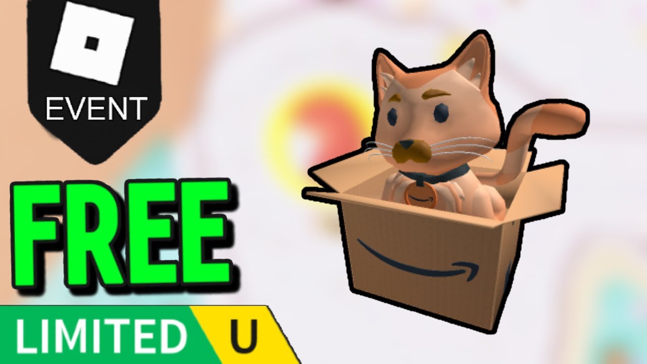 How To Get Cat in the Box Head in Amazon's Holiday Dash (ROBLOX FREE ...