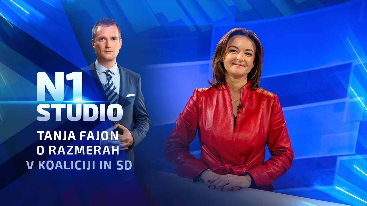 N1 STUDIO: Tanja Fajon o trdnosti koalicije, odnosih z Golobom in ...