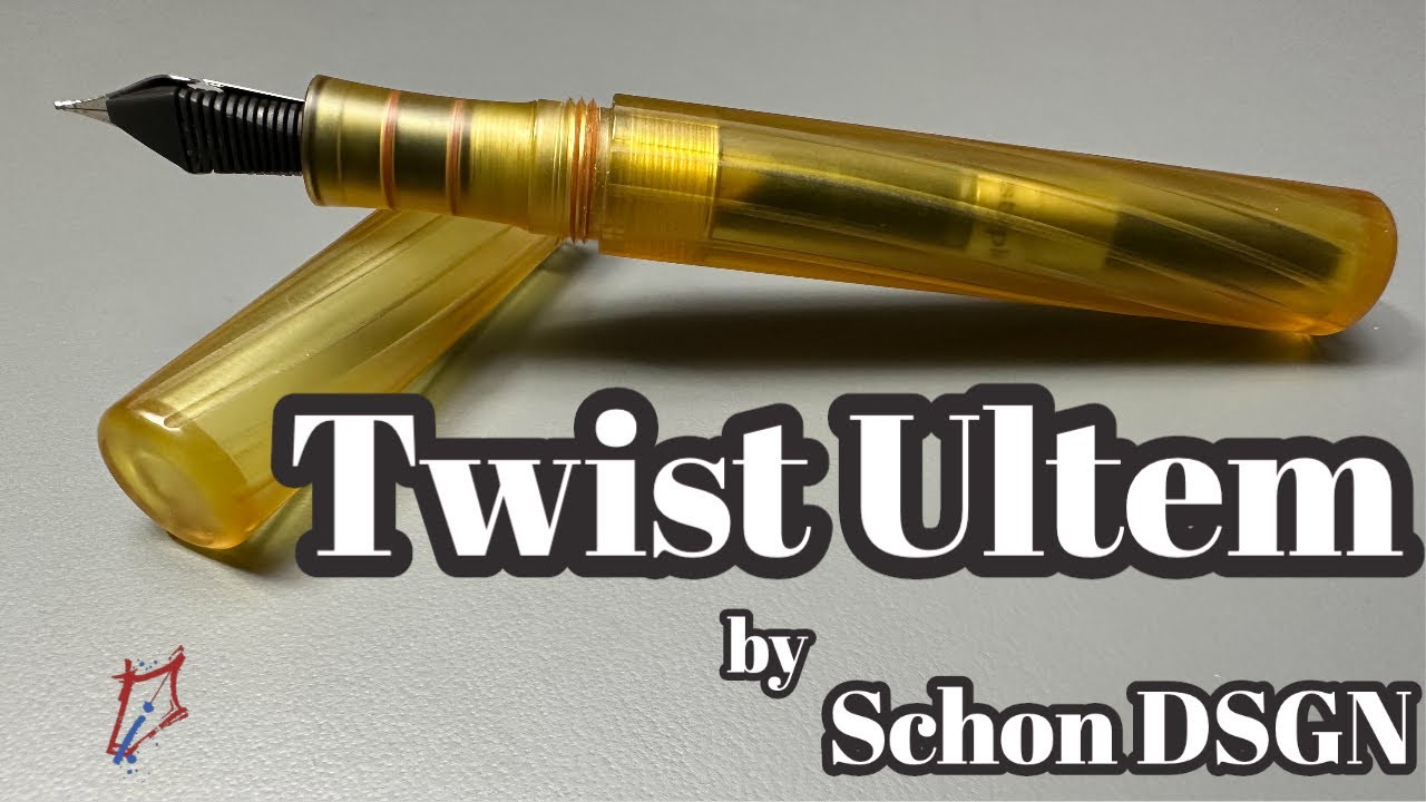 Schon DSGN's Twist Ultem! A twist on the Engineered Plastics Pen! - YouTube