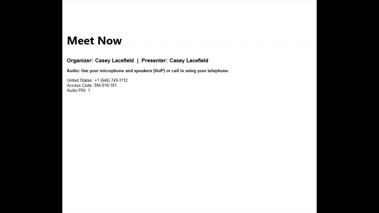 2018 06 28 11 27 Meet Now - YouTube