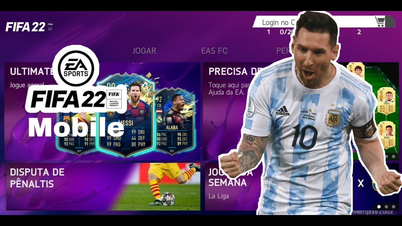 FIFA 22 MOBILE - MOD EUROPEU E LATINO FIFA 14 - MODO CARREIRA ...
