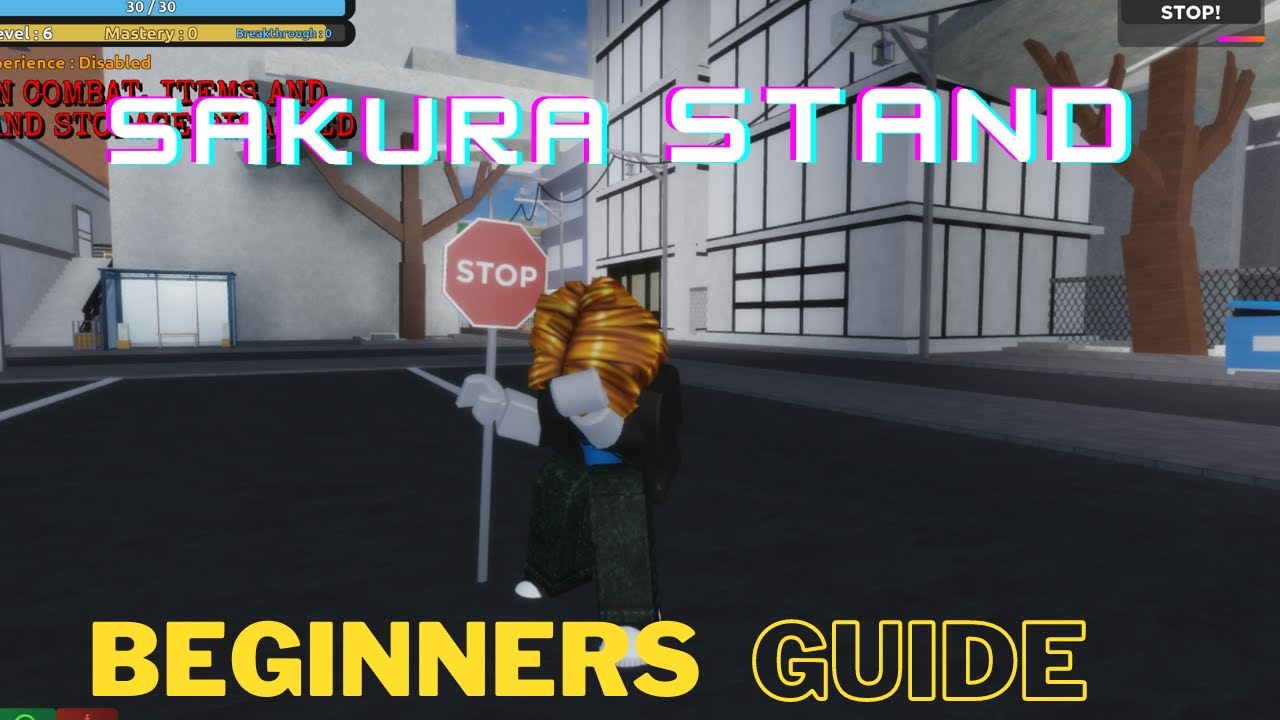 Sakura Stand Beginners Guide! - YouTube