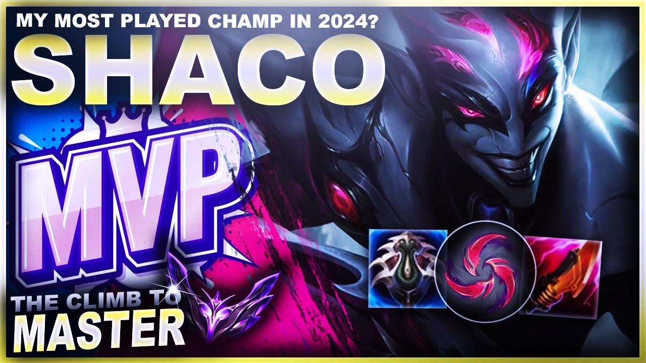 MY MOST PLAYED CHAMP IN 2024? SHACO! | League of Legends - YouTube