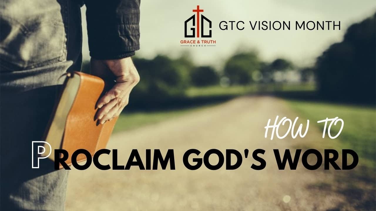 How to proclaim God's Word sermon only - YouTube