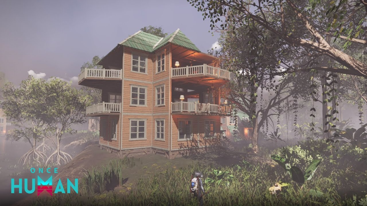 How to build a House in "Once Human" - YouTube