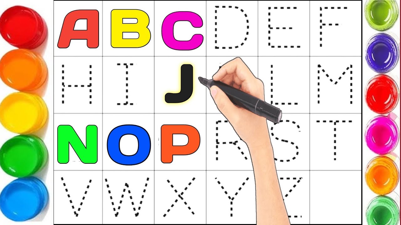 ABC Alphabet | Easy abcd | ABC Song for Kids | Learn A to Z Phonics ...