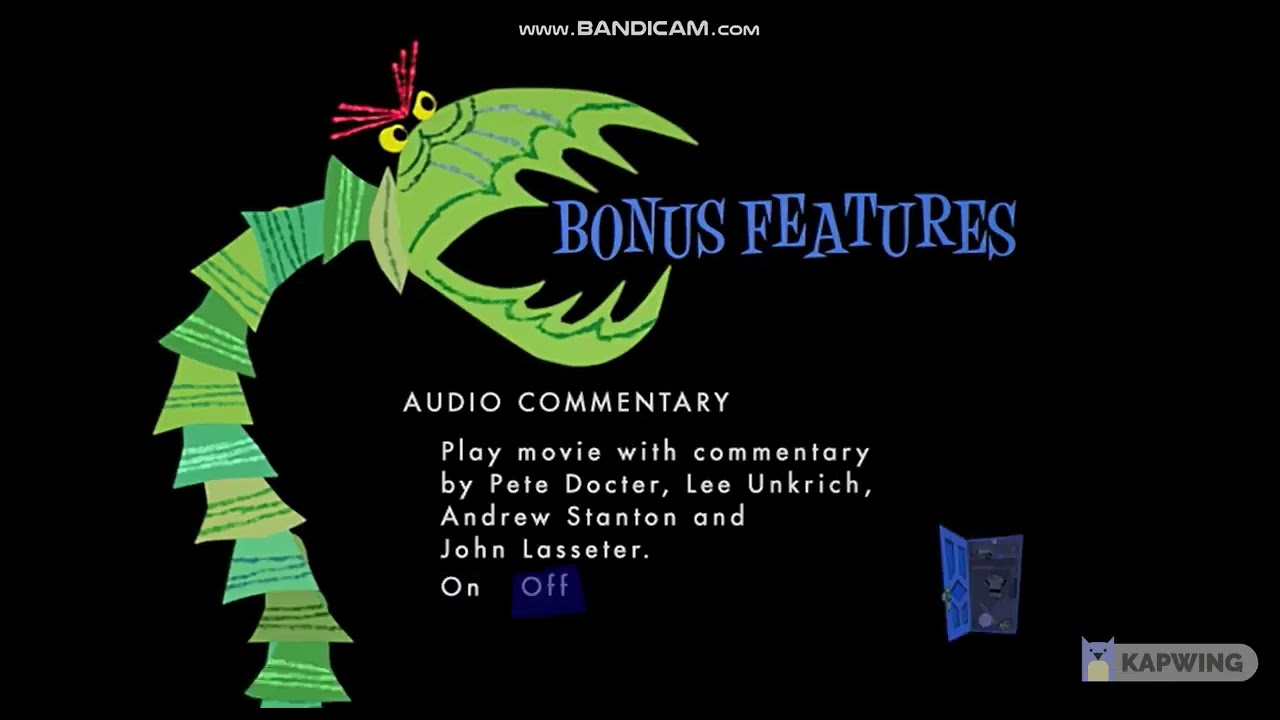 Monsters Inc Dvd Menu