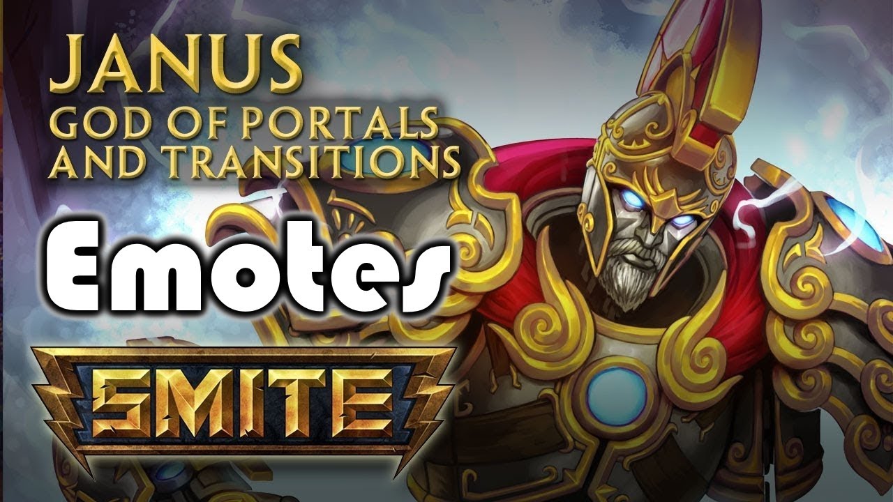 SMITE Emotes - Janus (God of Portals and Transitions) - YouTube