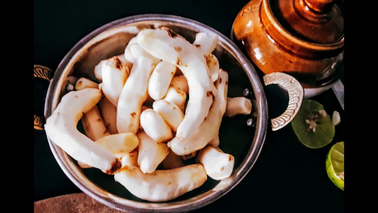 Andhra Style Mamidi Allam Pachadi or Mango Ginger Pickle - YouTube