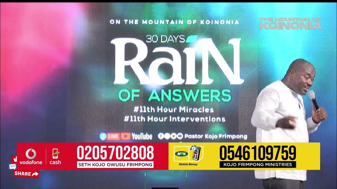 The Mountain of Koinonia | 2nd November, 2023 - YouTube