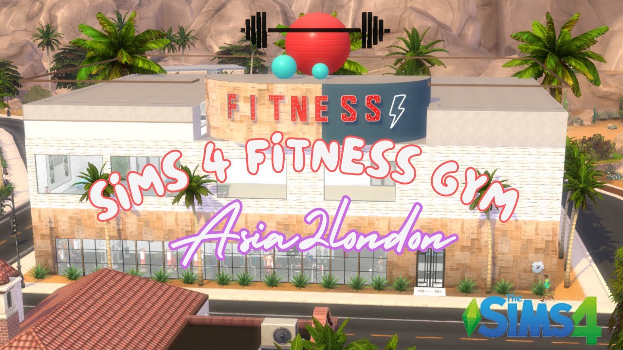 SIMS 4 FITNESS GYM - YouTube