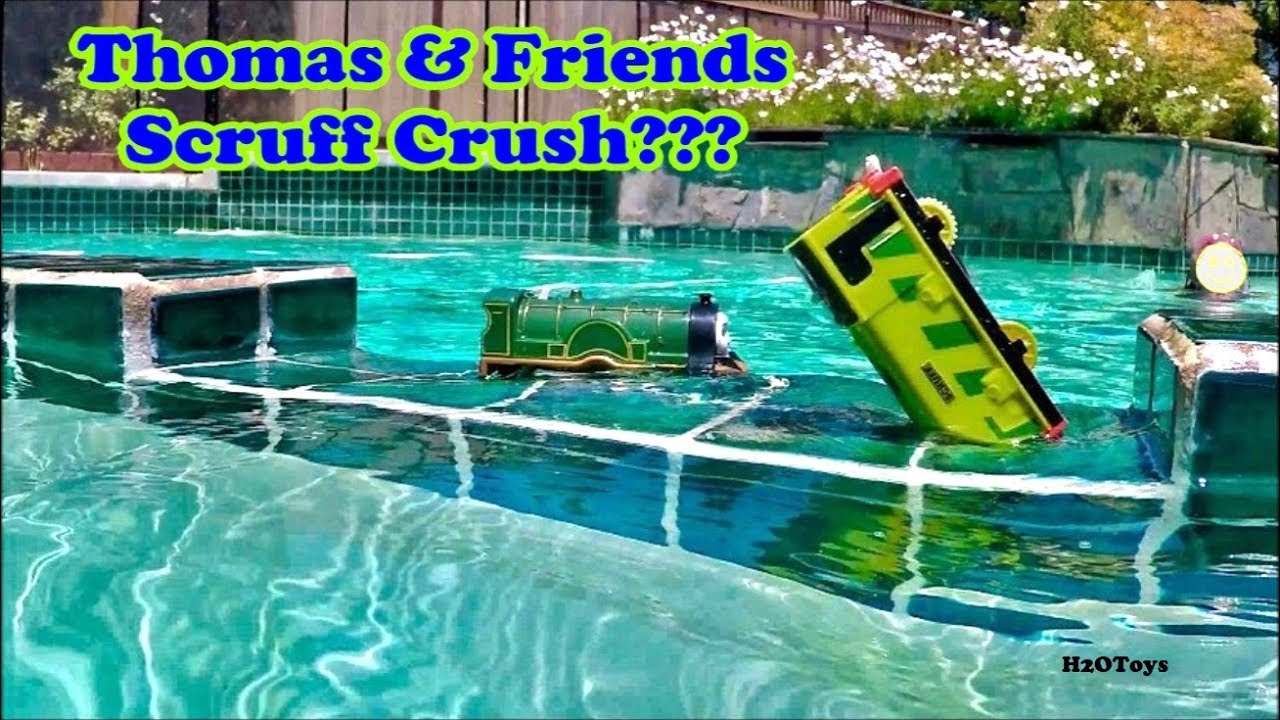 Thomas and Friends | Scruff CRASH??? Emily Underwater Thomas The Tank ...