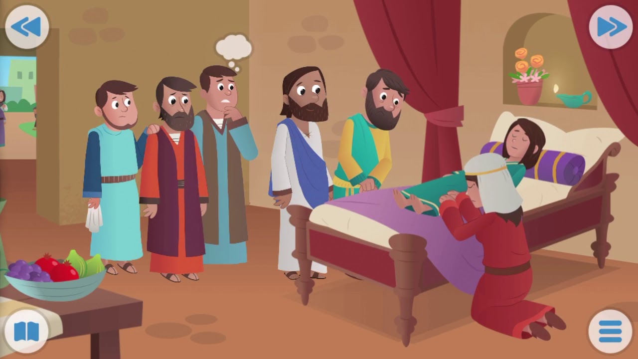 Bible for Kids: 6. Time to get up - Jesus heals a girl. Yep! - YouTube