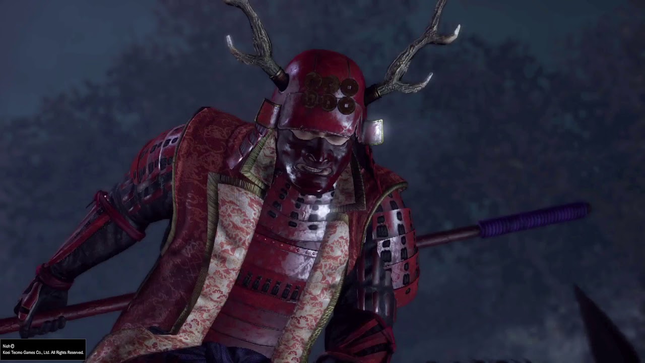 Nioh DLC - Hanzo and Sarutobi Sasuke Duel Cutscene! HQ - YouTube