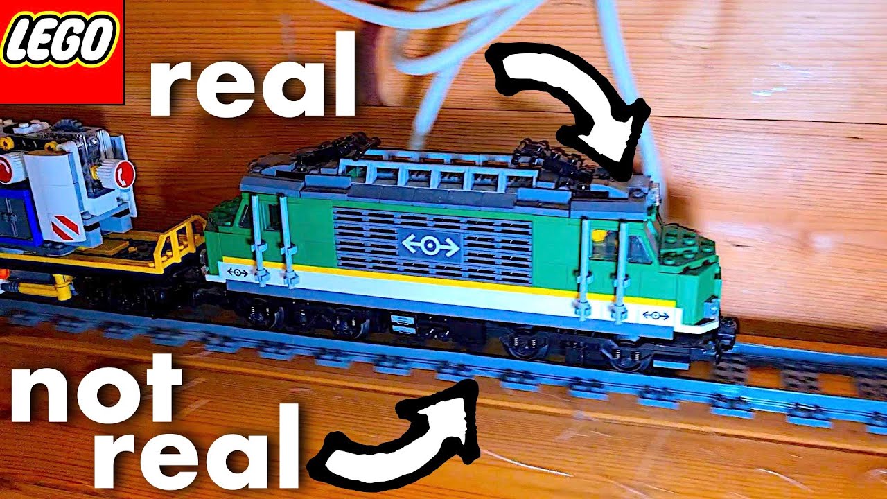 How FAKE Lego track for my SECRET train layout helps in my Garden ...