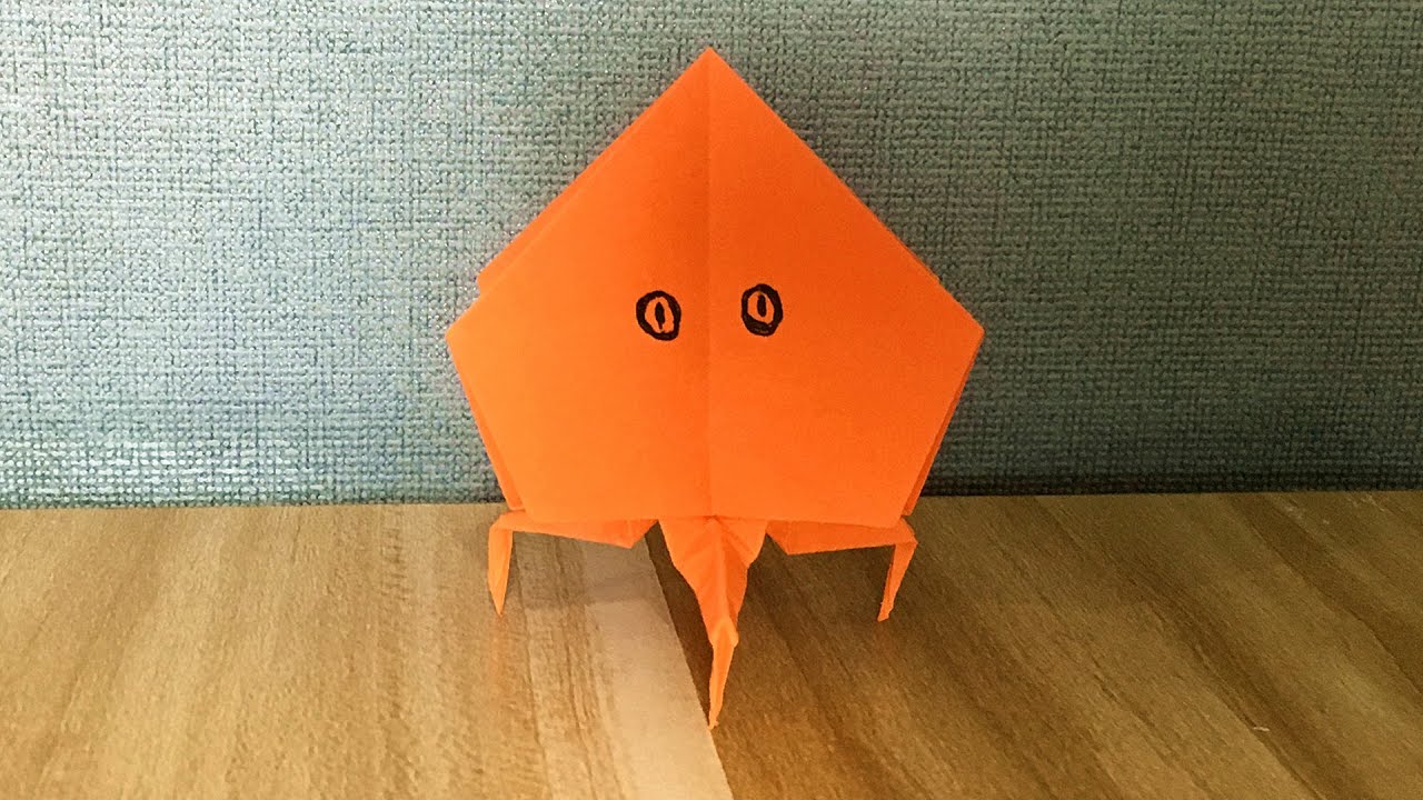 Origami Alien - How to Make a Paper Creature from outer space Easy ...