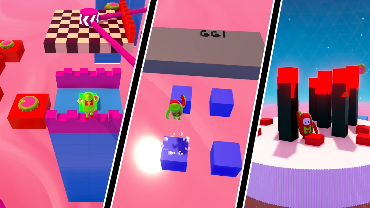 More Fall Guys Fan Made Levels (Fall Factory) - YouTube