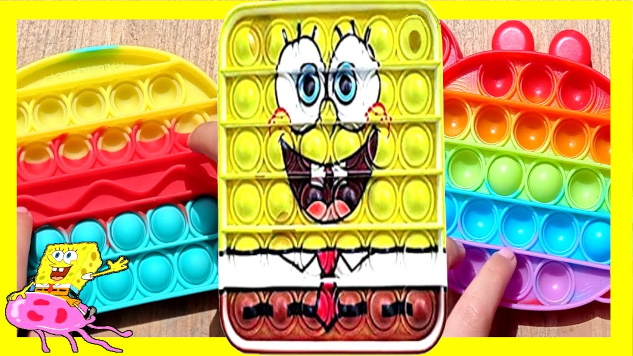 NEW SPONGEBOB POP IT Fidget Toys TIK TOK Compilation 😂 - YouTube