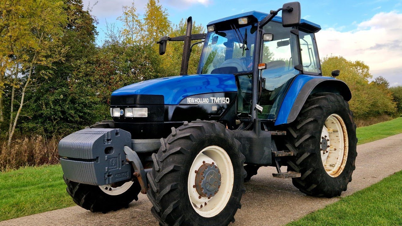 2000 New Holland TM150 Super Steer 23574 - YouTube