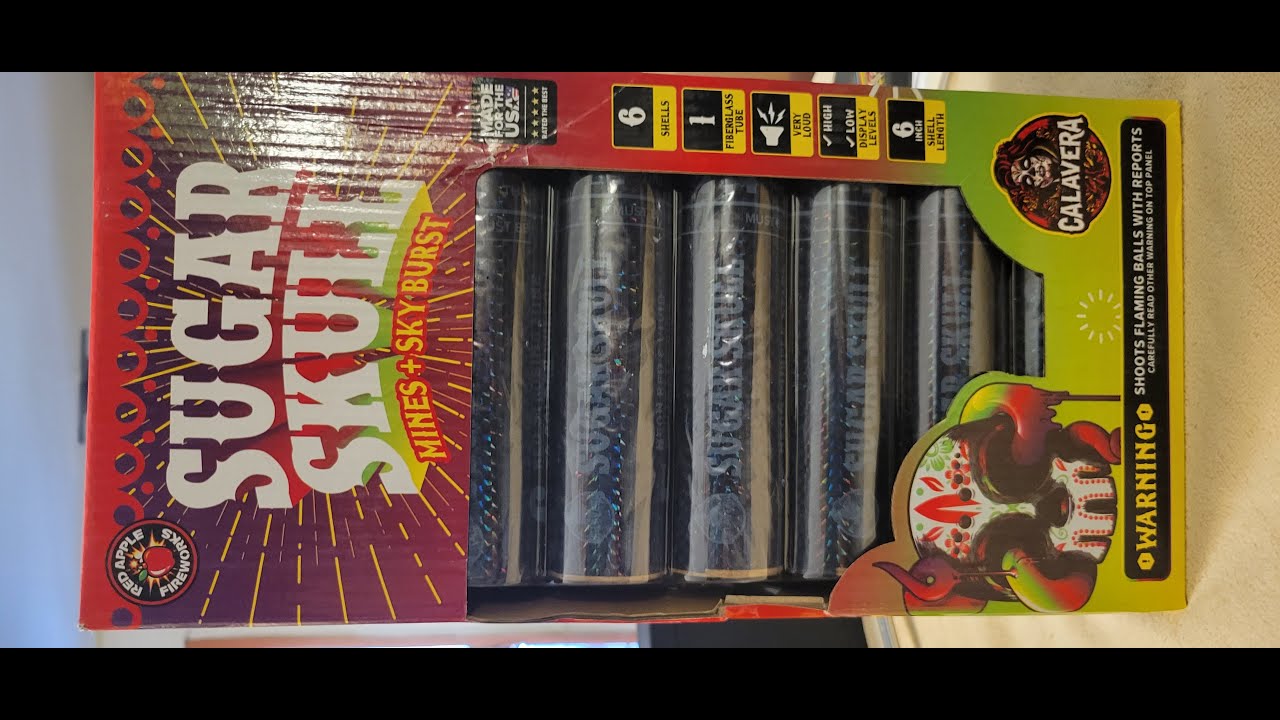 Sugar Skull 6 Inch Shells - YouTube