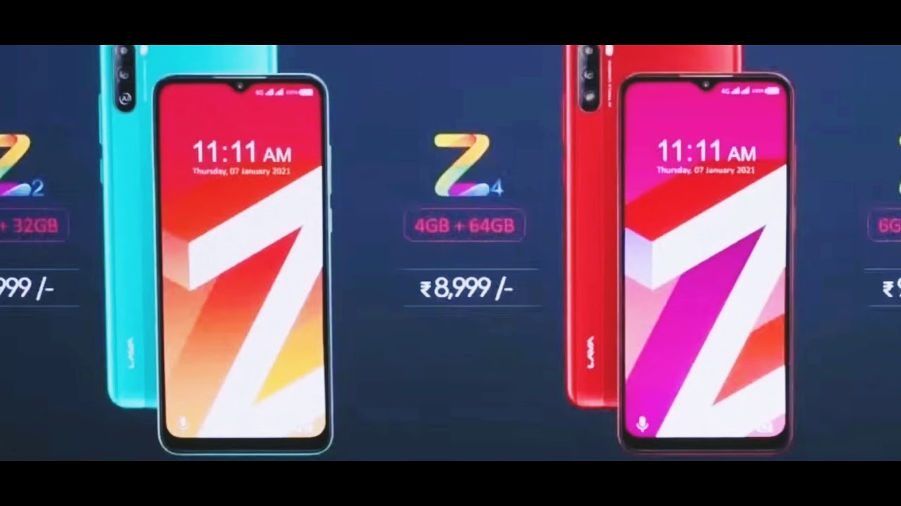 Lava new z - series smartphone launch | launch event | lava z1,z2,z4,z6 ...