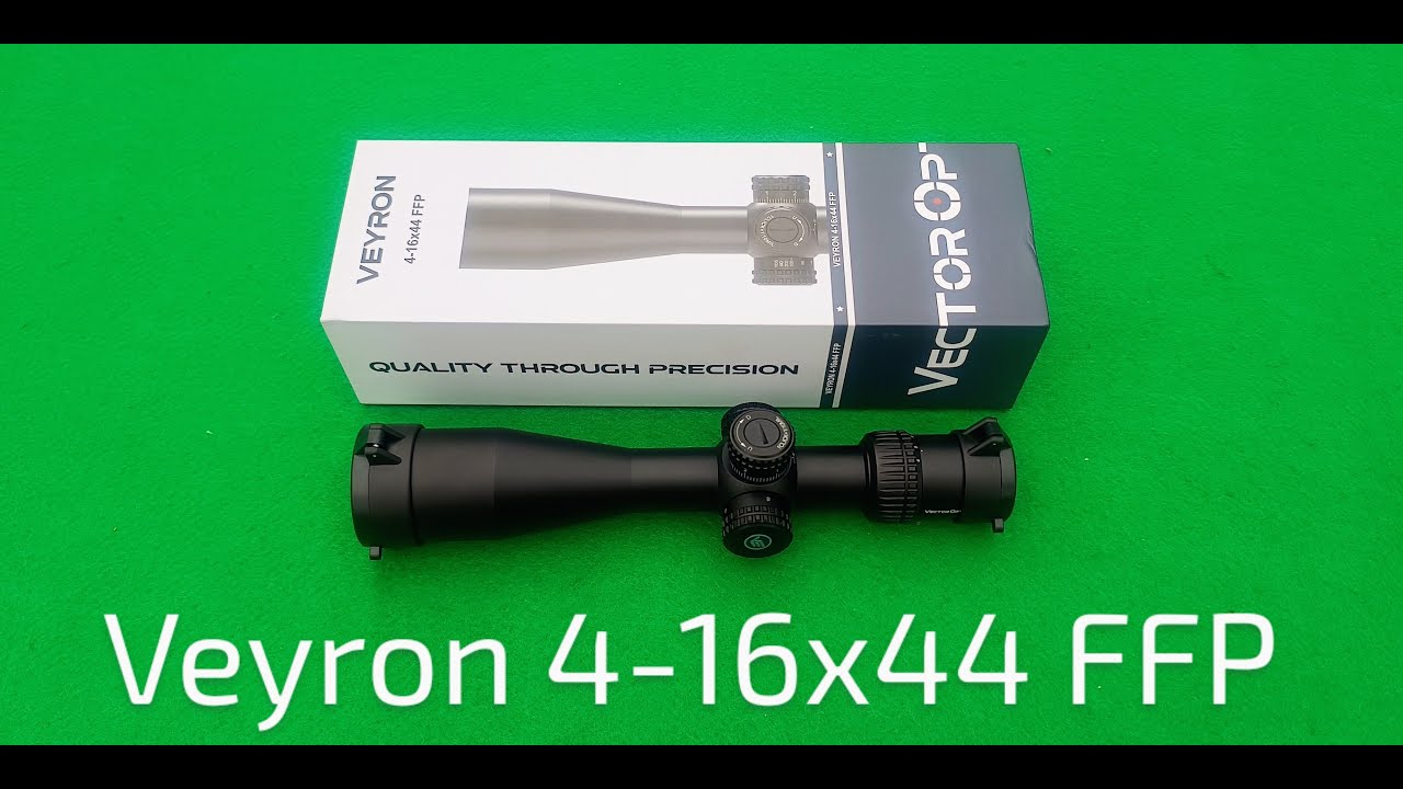 Vector Optics Veyron 4-16x44 FFP Scope - YouTube