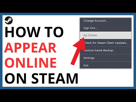 How to Appear Online on Steam [QUICK GUIDE]