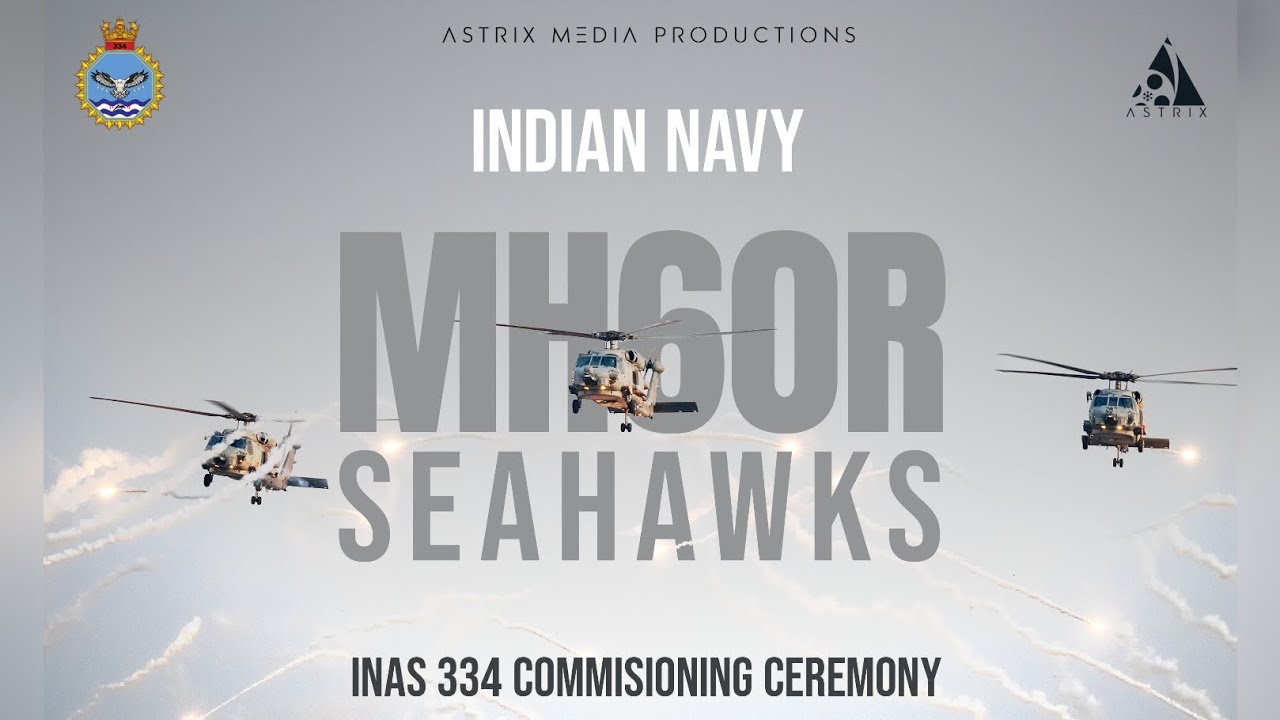 Teaser 3 | INAS 334 SEAHAWKS | MH60R | Indian Navy - YouTube