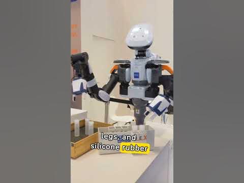 Scientists have designed a two-legged robot that's powered by muscle tissue!! - YouTube