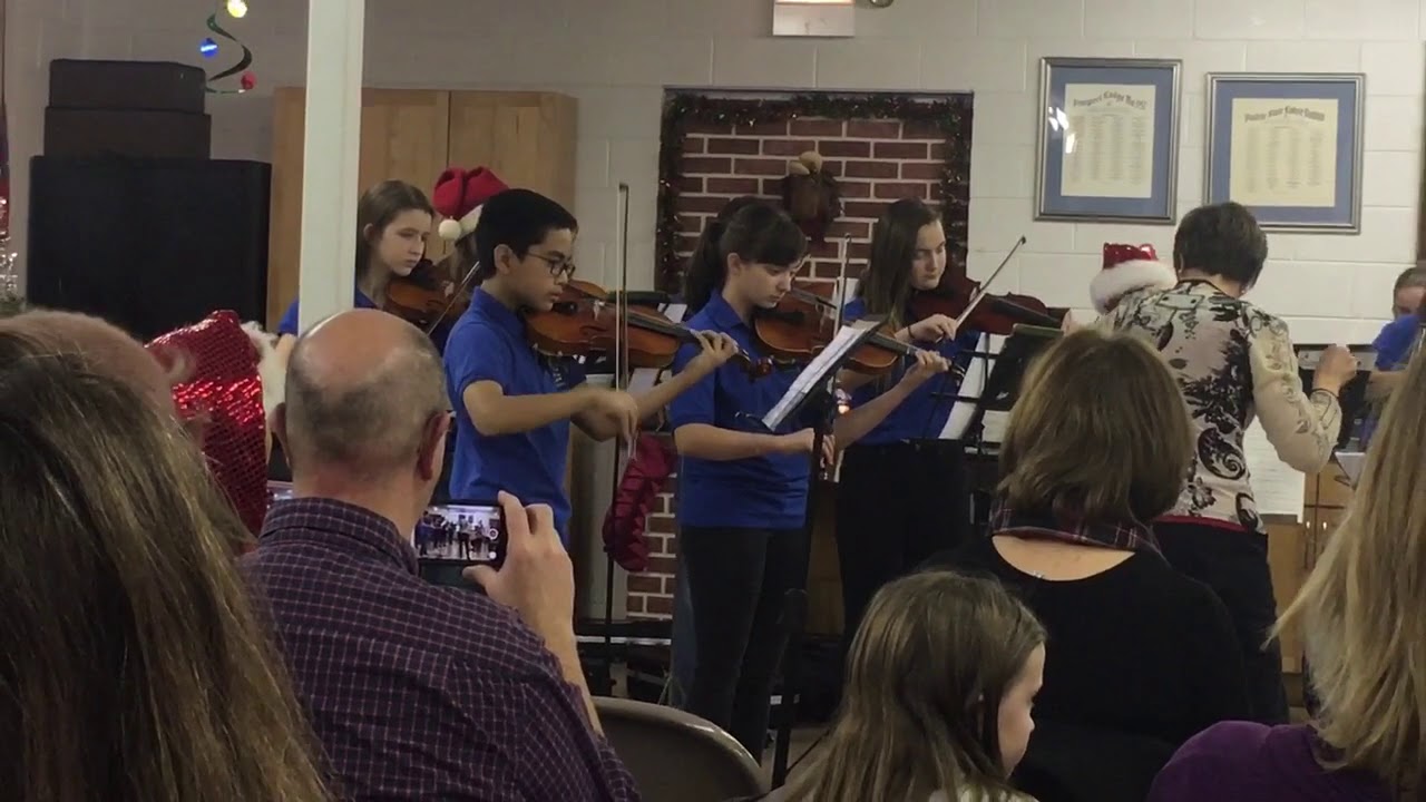 Pachelbel Christmas by LJ Hauser Junior High School Chamber orchestra ...