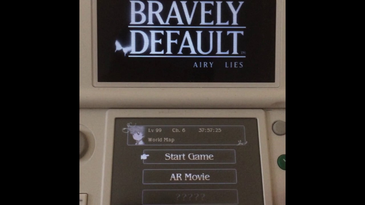 Bravely Default Title Screen Thing - YouTube