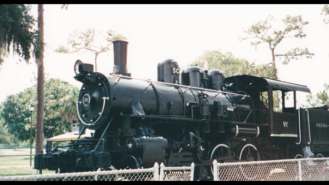 1920 Virginia Carolina Chemical Co. 2-6-0 No. 50, Lakeland FL, 01 11 ...