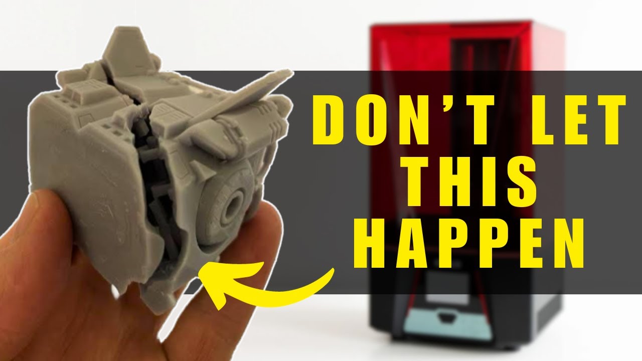 How to cure the inside of HOLLOW prints. EASY DIY Solution - YouTube