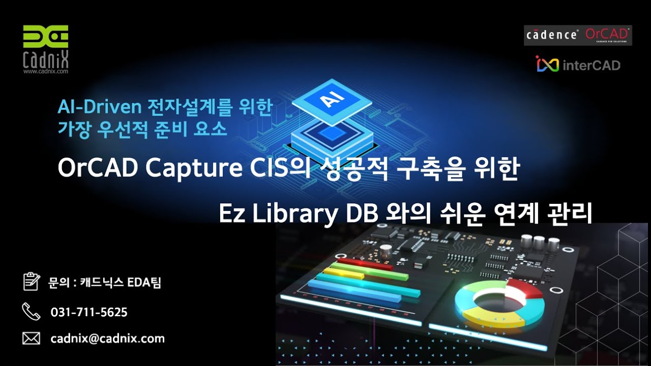 AI-Driven 전자설계를 위한 가장 우선적 준비 요소, OrCAD Capture CIS(부품정보관리)의 성공적 구축을 위한 ...