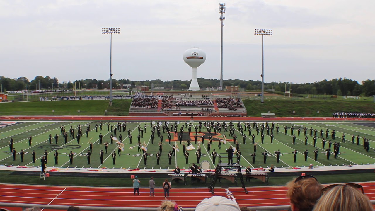 MATTAWAN HIGH SCHOOL MARCHING BAND 9.21.19 ROCKFORD - YouTube