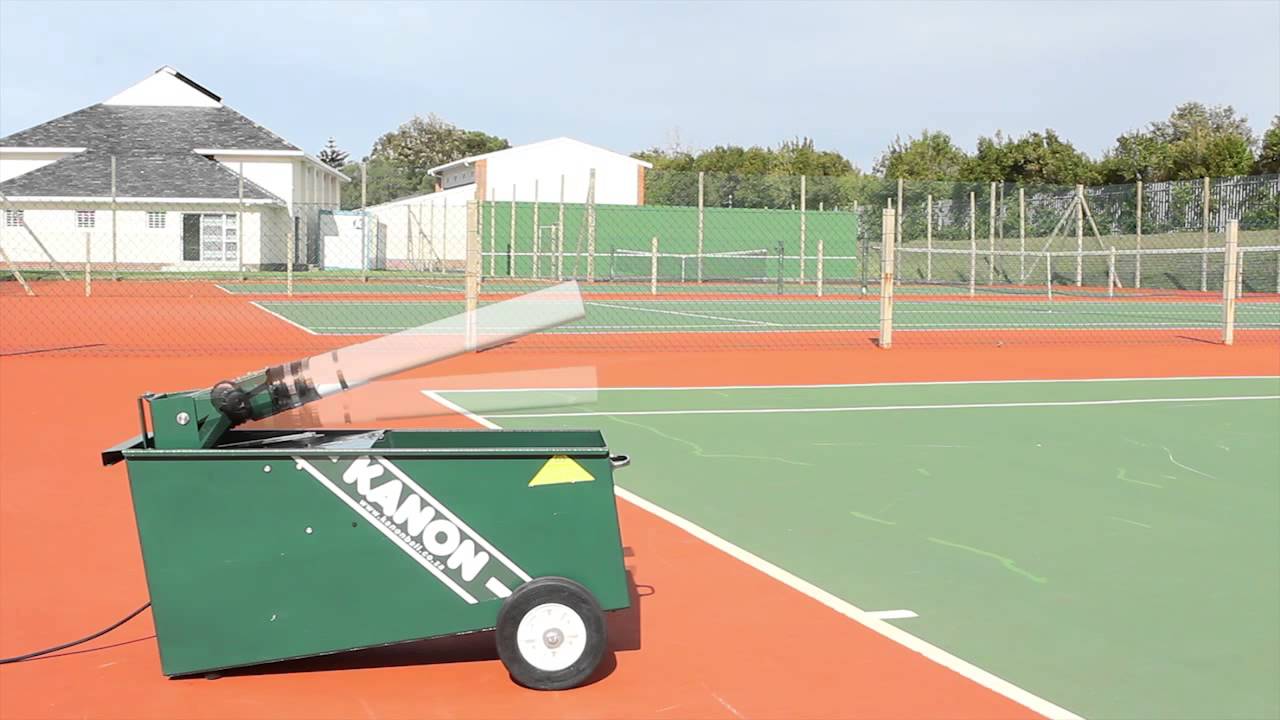 Kanon Ball Machine - Tennis - YouTube