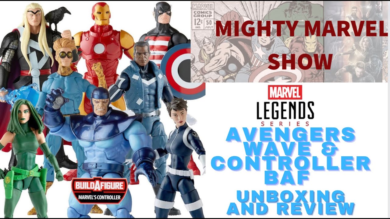 Marvel Legends Controller BAF and Avengers Wave..! Unboxing and Review ...