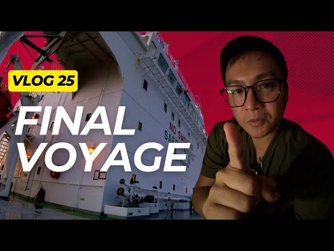 2024-V25 Onboard: Final voyage/Rotterdam Netherlands 🇳🇱 /ROG Shipyard/Turn over to new owner ...