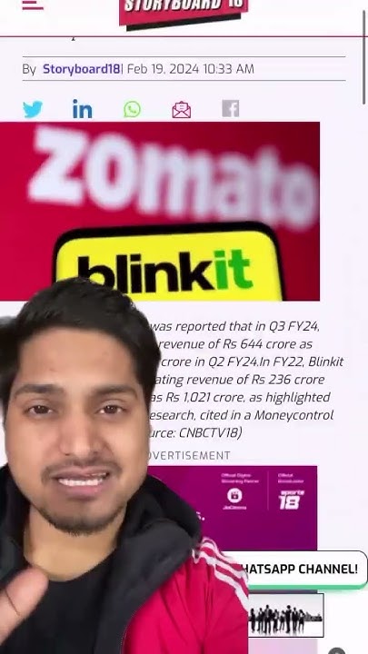 Blinkit to compete with flipkart amazon😳 - YouTube