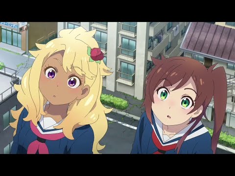 Giantess characters experience epic giantess growth in Anime history