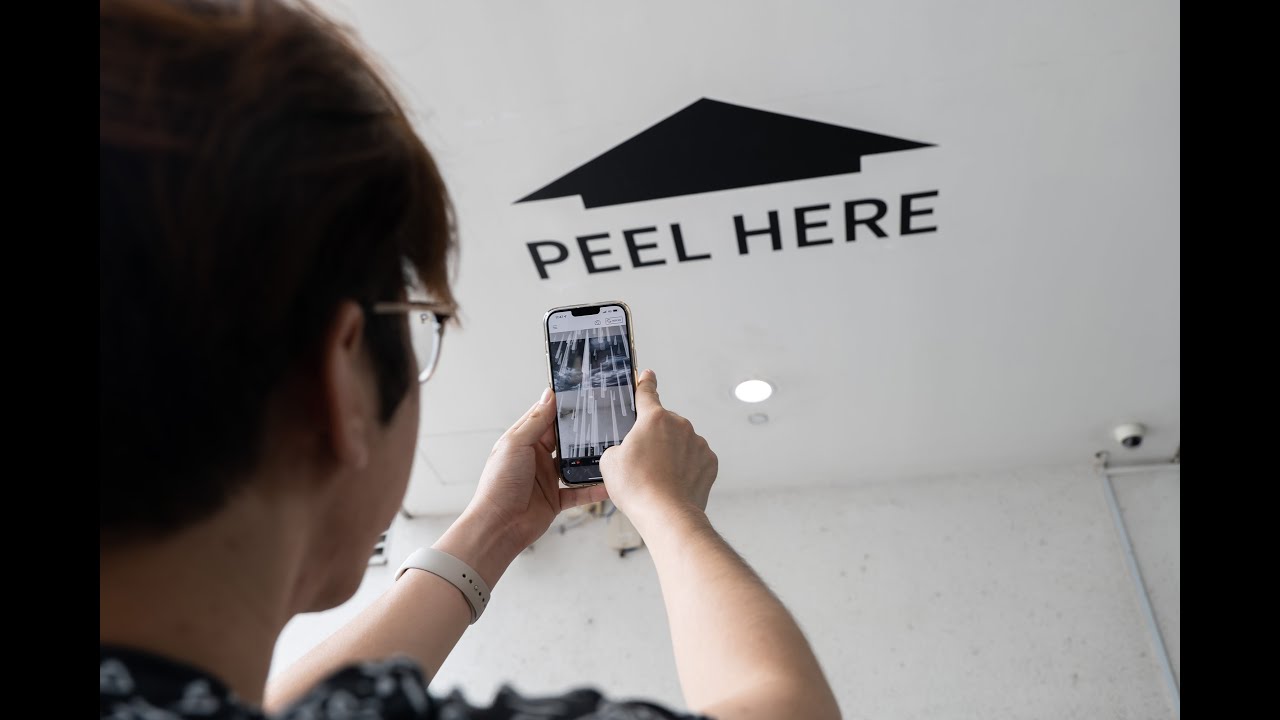 PEEL HERE Exhibition – AR Experience - YouTube