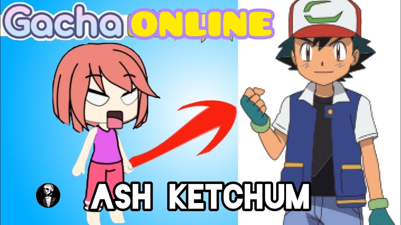 Gotcha online make Ash Ketchum tutorial - YouTube