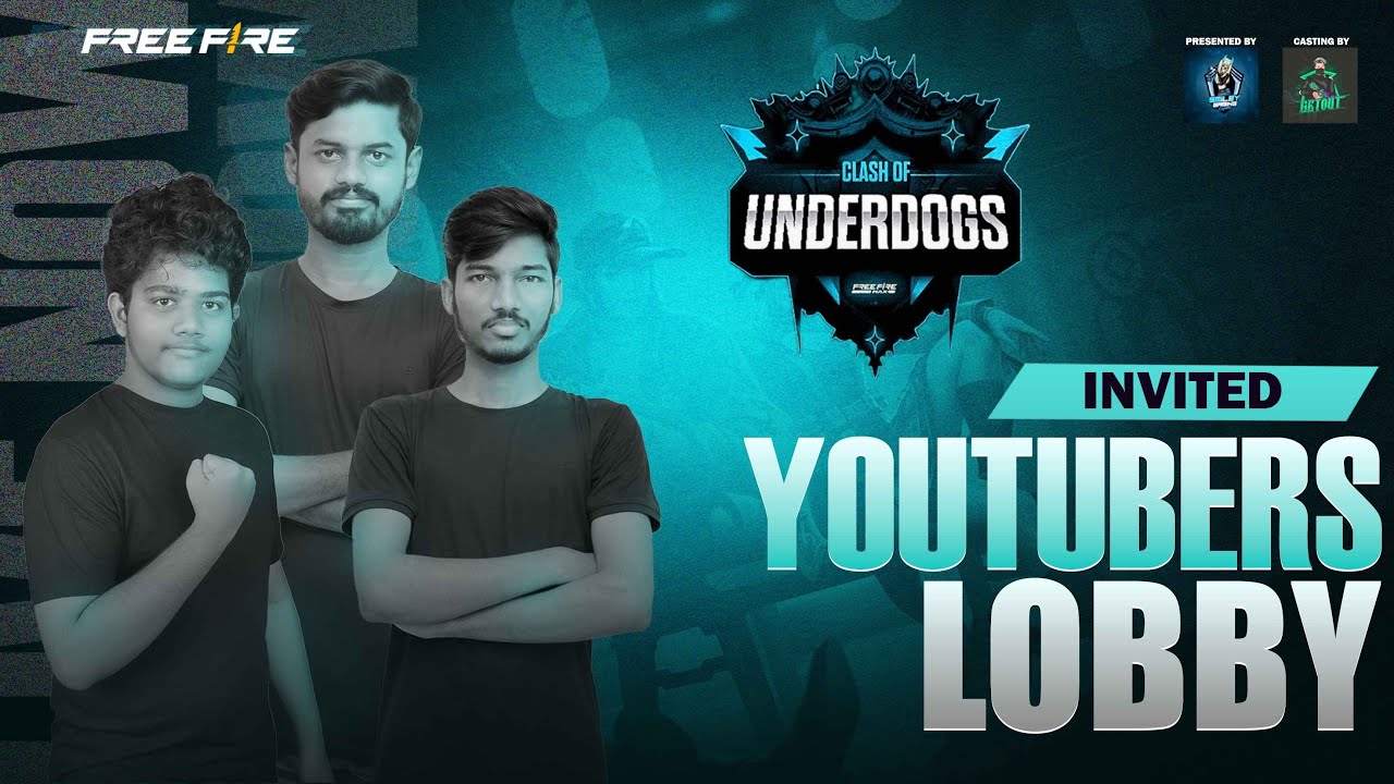 Clash of Underdogs - YT INVITED G1 - 12 Telugu teams - Telugu Free Fire ...