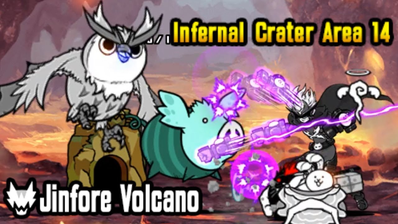 The Battle Cats - Bloody Jack in Infernal Crater Area 14 - YouTube