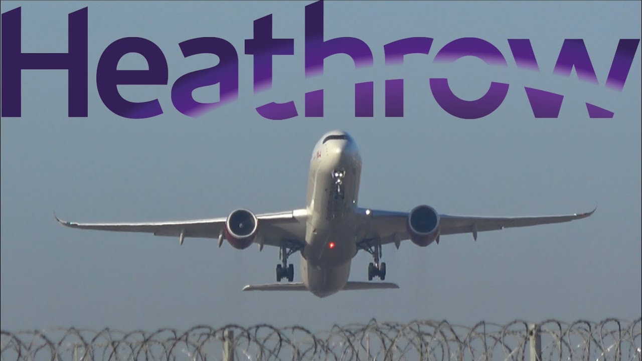 9 LOUD OVERHEAD 09R TAKEOFFS AT LONDON HEATHROW AIRPORT! - SATURDAY ...