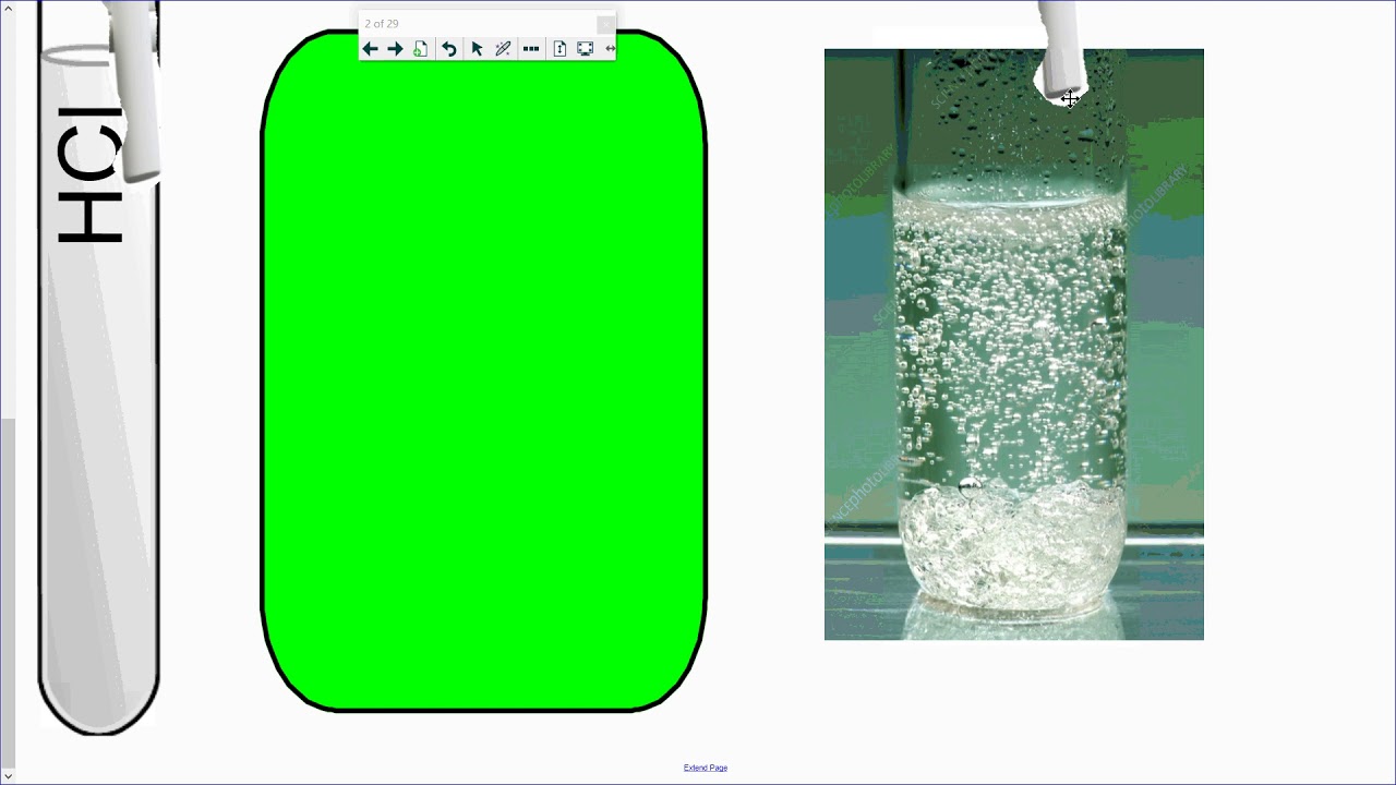 Chap 10 reactions that form a gas and water video notes - YouTube