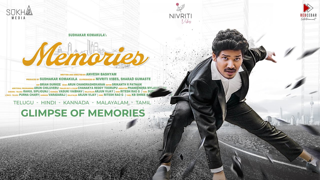 "Memories" Glimpse || Sudhakar Komakula || Rahul Sipligunj || Nivriti ...