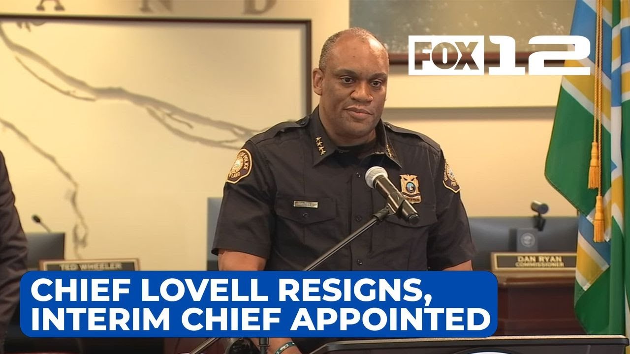 PPB Chief Chuck Lovell resigning; interim chief selected - YouTube