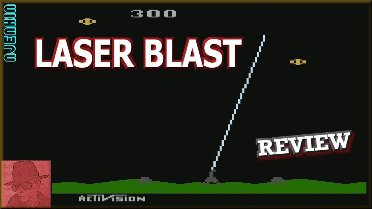 Laser Blast - on the Atari 2600 - with Commentary !! - YouTube