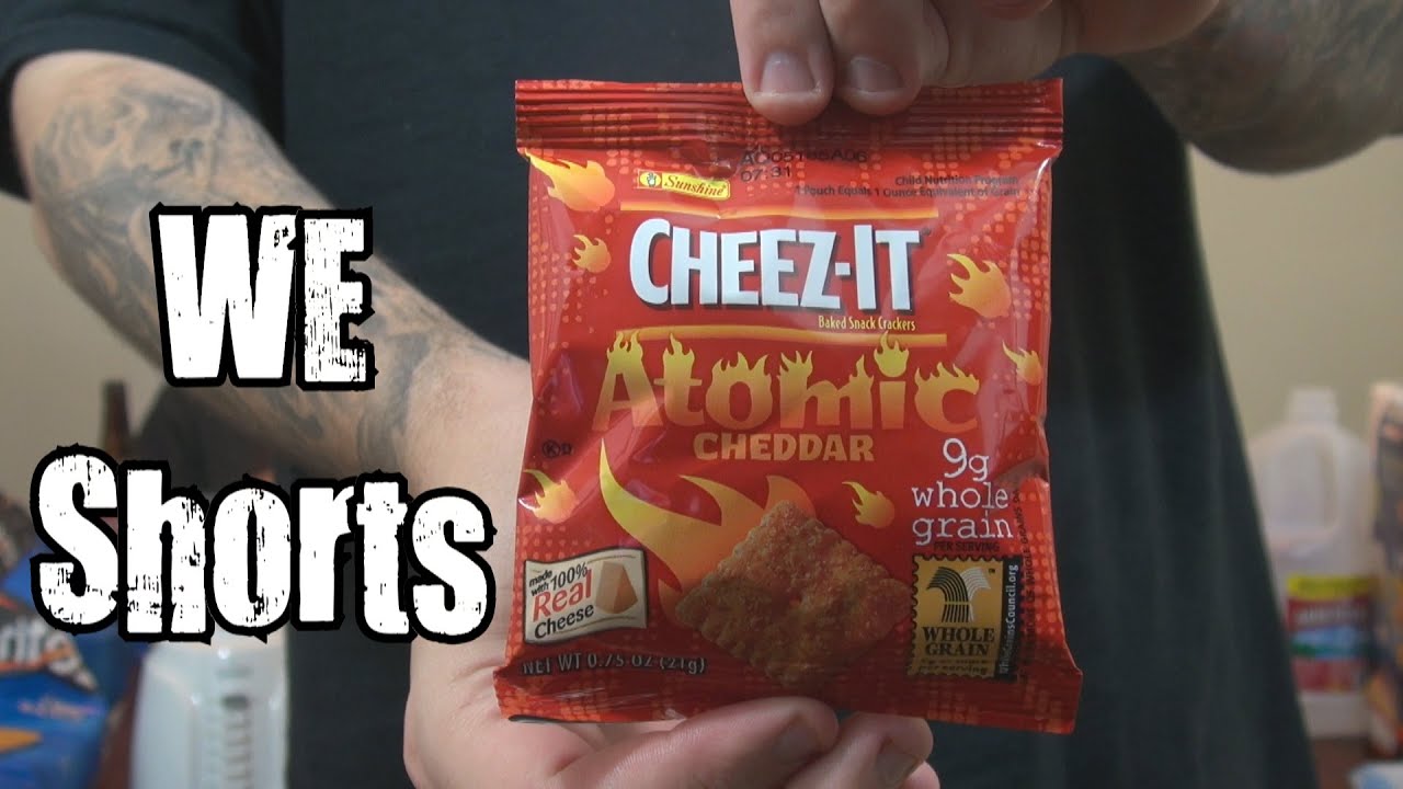 WE Shorts - Cheez-It Atomic Cheddar - YouTube